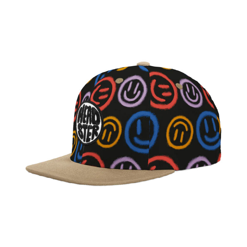 HEADSTER 'HAPPY FACE' SNAPBACK – Juno Kid's Clothes